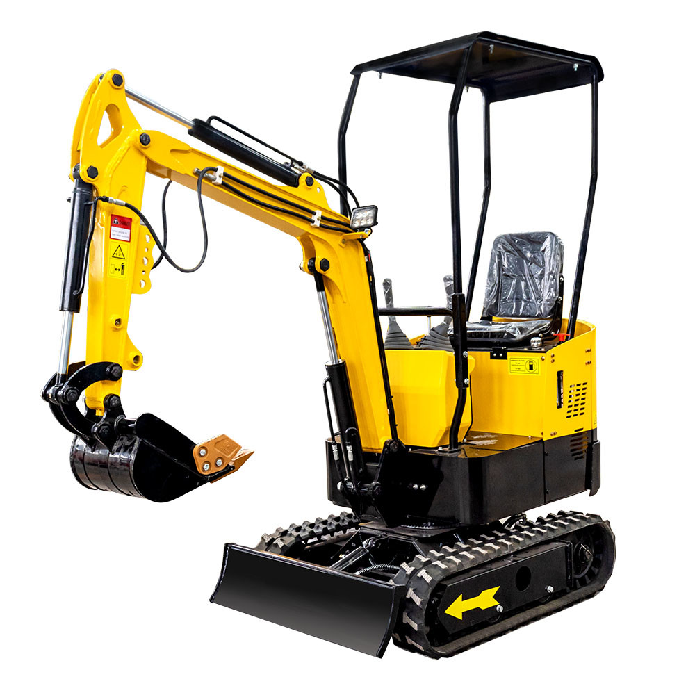 HT10B 1000kg Paletli Mini Hidrolik Ekskavatör EPA/EURO 5 Evde Kullanım